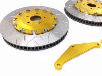 China 380x32mm Cast Iron Brake Disc Rotor Type Iii With Floating Bell 15 Inch Brake Rotors for sale