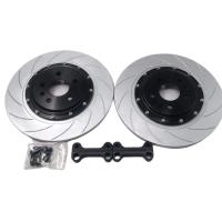 China Car Rear Wheel Brake Disc Caliper 355x22mm J Hook Rotors for sale