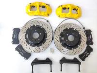 China Tesla 3 LR 20 Inch Front 6 Pot Brake Kit Yellow GT6 Caliper 380x34 for sale