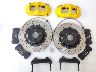 China Tesla 3 LR 20 Inch Front 6 Pot Brake Kit Yellow GT6 Caliper 380x34 for sale