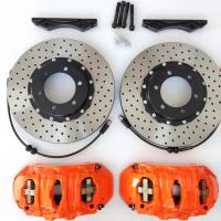 China Orange 19Z Calipers 6 Pot Brake Kit With 380x36 Discs For Toyota Fortuner 20 Inch for sale