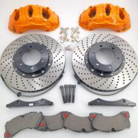 China Big Brake Brembo 19Z 380*36mm Drilled Disc For Toyota Revo Hilux for sale