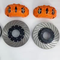 China Big Brake Brembo 19Z 380*36mm Drilled Disc For Toyota Revo Hilux for sale