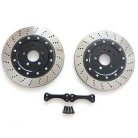 China 370x22 Disc Center Cap For Tesla 20 Inch Rear Wheel Brake Parts for sale