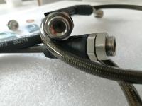 China 55-65cm Concave Nozzle Brake Line For Honda Evo Front for sale