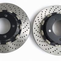 China Jekit Auto Brake Discs 380*34mm Drilled Brake Rotor For LX570 for sale