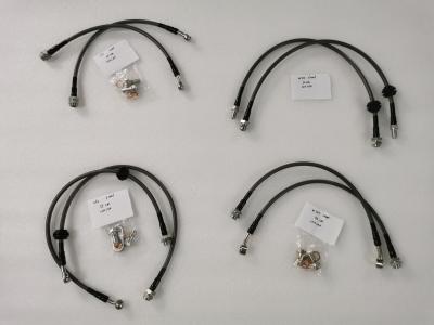 China W205 I30 Car Brake Line Convex Nozzle Flexible Steel Braided for sale