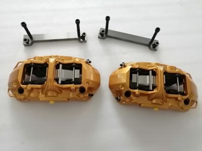 China Golden GT6 Calipers And Pads With Brackets For Nissan R35 Front for sale
