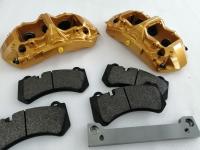 China Golden GT6 Calipers And Pads With Brackets For Nissan R35 Front for sale