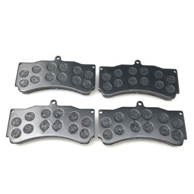 China 17mm Thickness Auto Brake Pad Fit CP9660 Caliper Semi - Metal Ceramic for sale