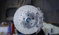 China Brembo V6 6 Pot Brake Kit 355*34mm Disc For Mercedes Benz E400l for sale