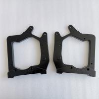China Oxidation Black Aluminum Bracket For Car Rear Double Caliper for sale