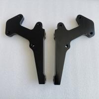 China Oxidation Black Aluminum Bracket For Car Rear Double Caliper for sale