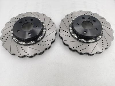 China Car Front Brake Parts 390*36mm Flower Disc Full Floating Center Bell for sale