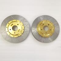 China Kia Auto Brake Discs 355*30mm Drilled Dragon Slot Disc for sale
