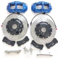 China Blue GT6 6 Pot Caliper 380X34 Disc Brake Line For BMW E70 for sale