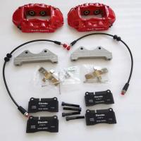 China Red GT4 Brake Caliper Bracket Brake Lines For Audi A1 Front for sale