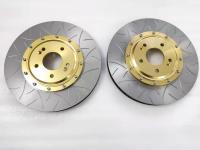 China Front Wheel Dragon 355x30 Brake Disc Bell Golden For Kia Sportage for sale