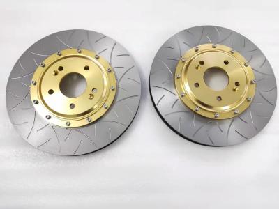 China Front Wheel Dragon 355x30 Brake Disc Bell Golden For Kia Sportage for sale