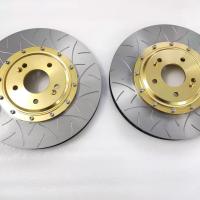 China Front Wheel Dragon 355x30 Brake Disc Bell Golden For Kia Sportage for sale