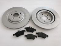 China Cast Iron TH250 Auto Brake Discs 340*30mm Pads for sale