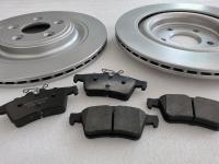China Cast Iron TH250 Auto Brake Discs 340*30mm Pads for sale