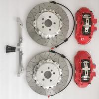 China JKV6 Red Caliper 6 Pot Brake Kit 380*34mm Disc For Toyota Crown Road Front Wheel for sale