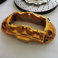 China 7075 Aluminum 6 Pot Brake Kit AMG6 Caliper 380*36mm Disc For 20in Wheel for sale