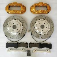 China 7075 Aluminum 6 Pot Brake Kit AMG6 Caliper 380*36mm Disc For 20in Wheel for sale