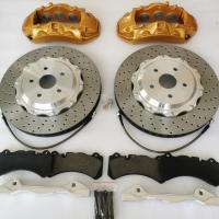 China 7075 Aluminum 6 Pot Brake Kit AMG6 Caliper 380*36mm Disc For 20in Wheel for sale