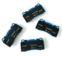 China HP3000 GT4 Semi Metallic Brake Pads 52mm Friction Coefficient for sale