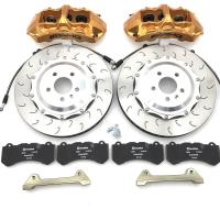 China Custom Gold GT6 Caliper Kit 355X32 Disc Flower Center Cap for sale