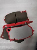 China Big Friction Surface Auto Brake Pad Ceramic Carbide Metal For Akebono Caliper for sale