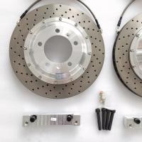 China Metal 4 Pot Brake Kit Brembo GT4 355*28mm Drilled For Porsche 987 Rear for sale