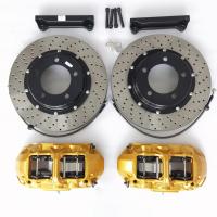 China Toyota Land Cruise LC200 6 Pot Brake Kit 380*34 Drilled Disc for sale
