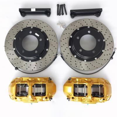 China Toyota Land Cruise LC200 6 Pot Brake Kit 380*34 Drilled Disc for sale