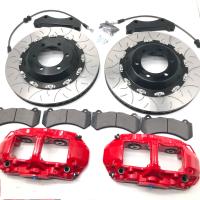 China Cast Iron 6 Pot Brake Kit Caliper 355x32mm Aluminum Brake Rotor For Front for sale