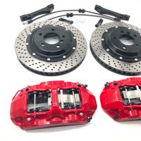 China Cast Iron 6 Pot Brake Kit Caliper 355x32mm Aluminum Brake Rotor For Front for sale