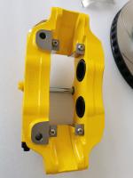 China Honda Accord 4 Pot Brake Kit Yellow 5200 Caliper 330*28mm Disc For 17In Wheel for sale