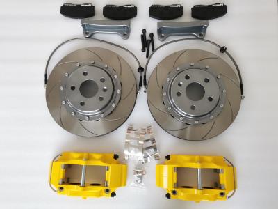 China Honda Accord 4 Pot Brake Kit Yellow 5200 Caliper 330*28mm Disc For 17In Wheel for sale