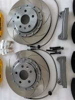 China Honda Accord 4 Pot Brake Kit Yellow 5200 Caliper 330*28mm Disc For 17In Wheel for sale