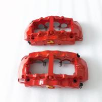 China Cast Iron 8 Pot Brakes Calipers 362*32mm Drilled Slot Disc For Audi S3 Rim 19 for sale