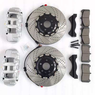 China AP8520 6 Pot Brake Kit With 390*36mm Drilled Slot Disc For Tesla Model 3 for sale