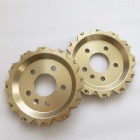 China CNC Machine Alloy Center Bell For Audi A7 Rear 355*22mm Disc for sale