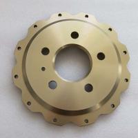 China CNC Machine Alloy Center Bell For Audi A7 Rear 355*22mm Disc for sale