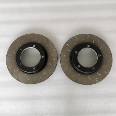 China Toyota Land Cruiser Auto Brake Discs 322*32mm OEM 09.B968.10 Grey Cast Iron for sale