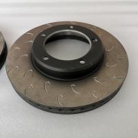 China Toyota Land Cruiser Auto Brake Discs 322*32mm OEM 09.B968.10 Grey Cast Iron for sale