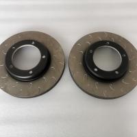 China Toyota Land Cruiser Auto Brake Discs 322*32mm OEM 09.B968.10 Grey Cast Iron for sale