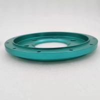 China Aluminum 7075 Center brake disc bell Anodic Oxidation Turquoise Blue for sale