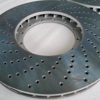 China Car Parts 2pcs Brake Disc 410*36mm Drilled Slot Plating for sale